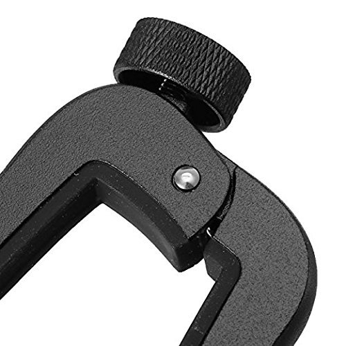 WINGO Wide Guitar Capo Fit for Acoustic Classical Electric Guitar, Bass, Mandolin, Banjos, Ukulele, Black