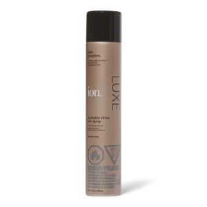 ion luxe workable shine hair spray