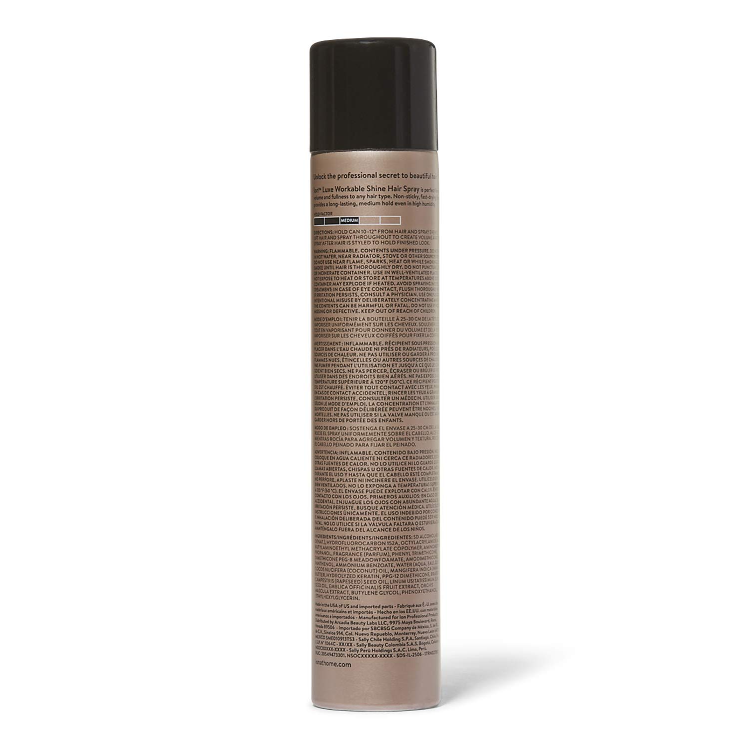 Ion Luxe Workable Shine Hair Spray