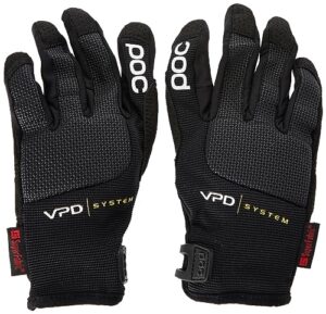 poc resistance pro dh glove - men's uranium black, l