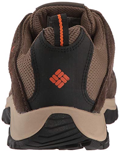 Columbia Mens Crestwood Hiking Shoe Breathable, High-Traction Grip, Camo Brown, Heatwave, 10 US