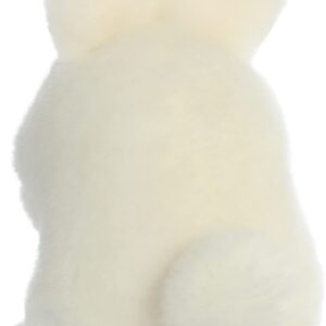 Aurora® Round Rolly Pet™ Bunbun Bunny™ Stuffed Animal - Adorable Companions - On-The-Go Fun - White 5 Inches