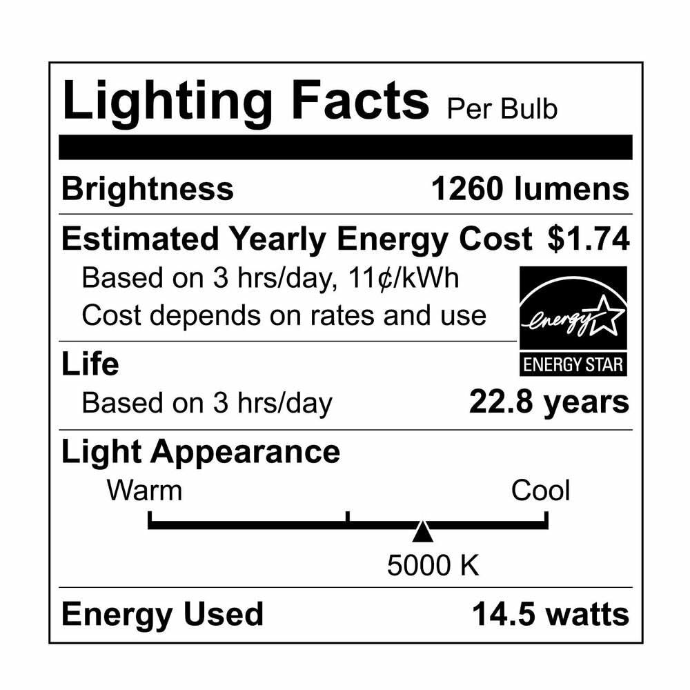 EcoSmart 120W Equivalent Daylight PAR38 Dimmable LED Flood Light Bulb (2-Pack)