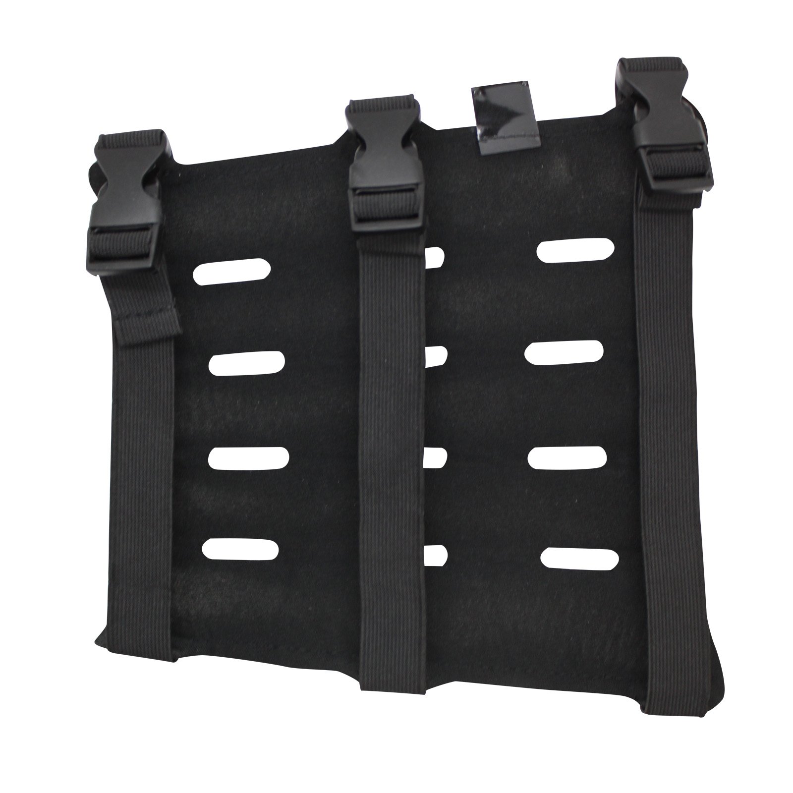 SAS 8" Extra Wide Black Sleeve Wrap Armguard Archery Bow Range with 3-Strap Buckles