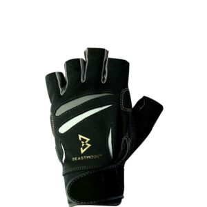 Women's Beastmode Half Finger Fitness Gloves (Small)