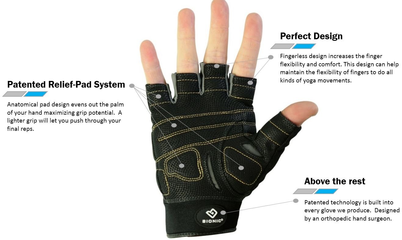 Women's Beastmode Half Finger Fitness Gloves (Small)