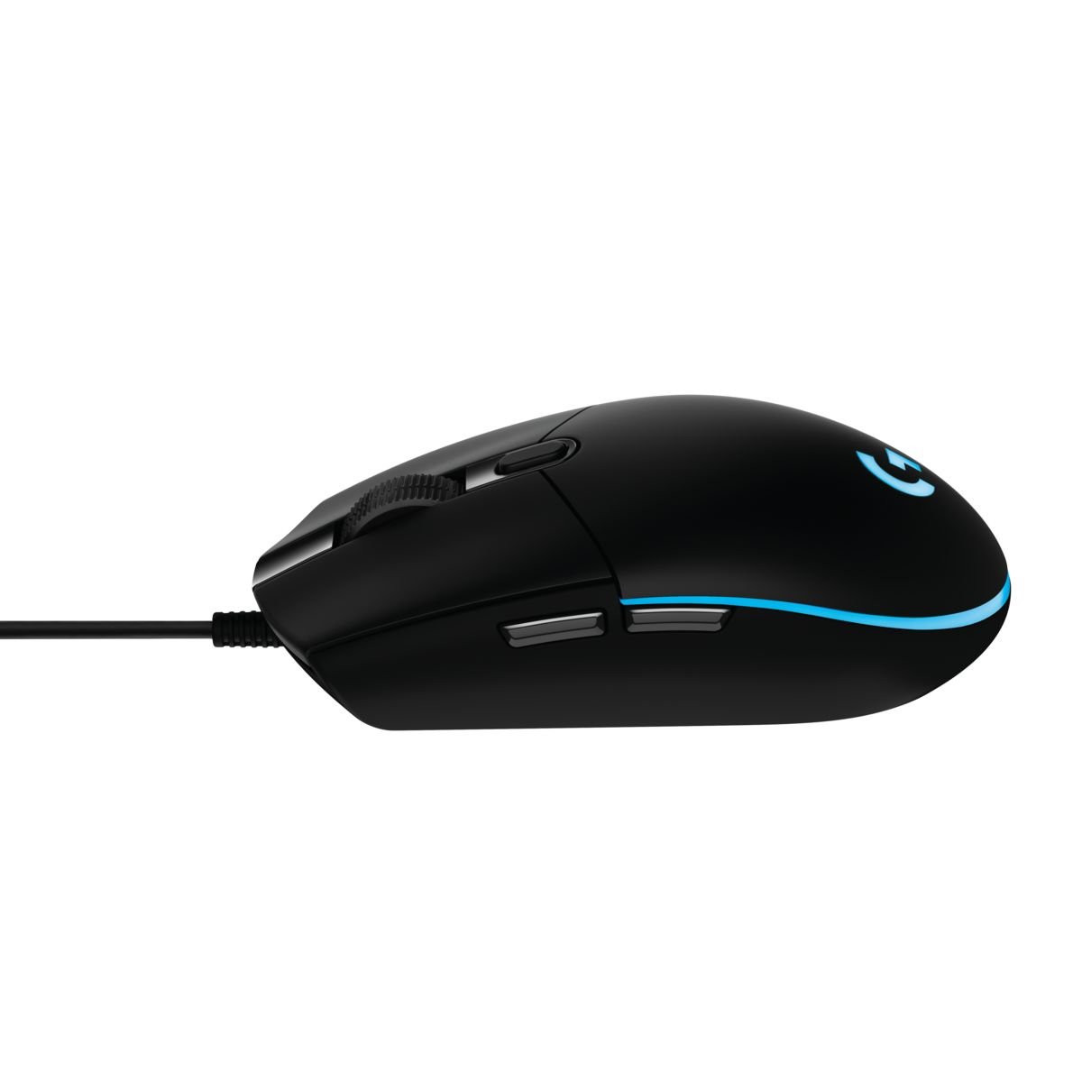 Logitech G203 Prodigy Wired Gaming Mouse, 8,000 DPI, RGB, Lightweight, 6 Programmable Buttons, On-Board Memory, Compatible with PC/Mac - Black