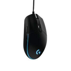 Logitech G203 Prodigy Wired Gaming Mouse, 8,000 DPI, RGB, Lightweight, 6 Programmable Buttons, On-Board Memory, Compatible with PC/Mac - Black