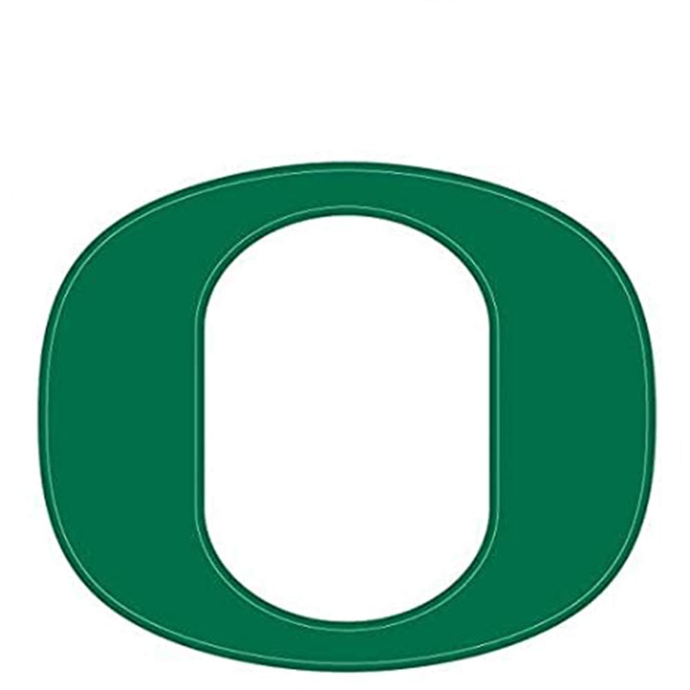 Oregon Ducks Logo Decal - Green - 4.5" x 3.5"