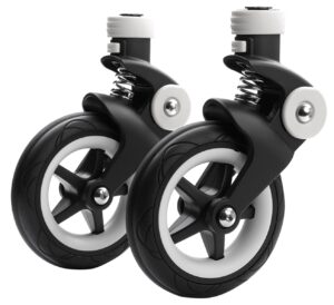 bugaboo bee5 wheel caps, white