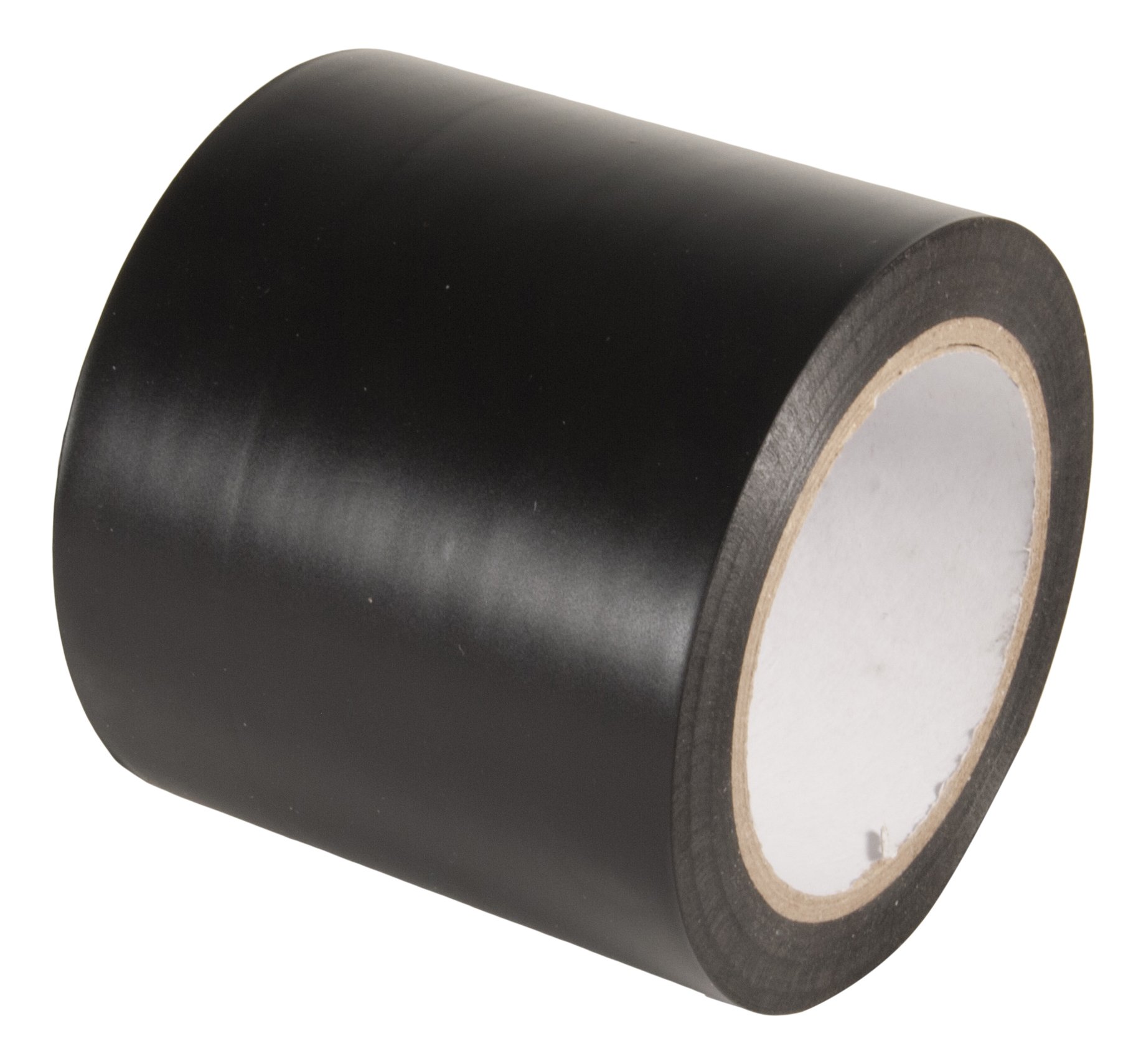 Incom Manufacturing: Safety Aisle/Pipe Marking Conformable Durable Color Coding Abrasion Resistant Tape, 4 inch x 108 ft, Safety Black - Ideal for Walls, Floors, Equipment - PST415