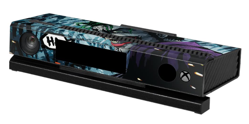 giZmoZ n gadgetZ Xbox ONE Batman Joker Skull Skin Sticker Decal Console 2 x Controller Skins Compatible Xbox One & Kinect