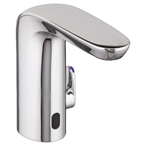 american standard 7755305.002 nextgen selectronic integrated faucet with smartherm & above-deck mixing, 0.5 gpm, polished chrome