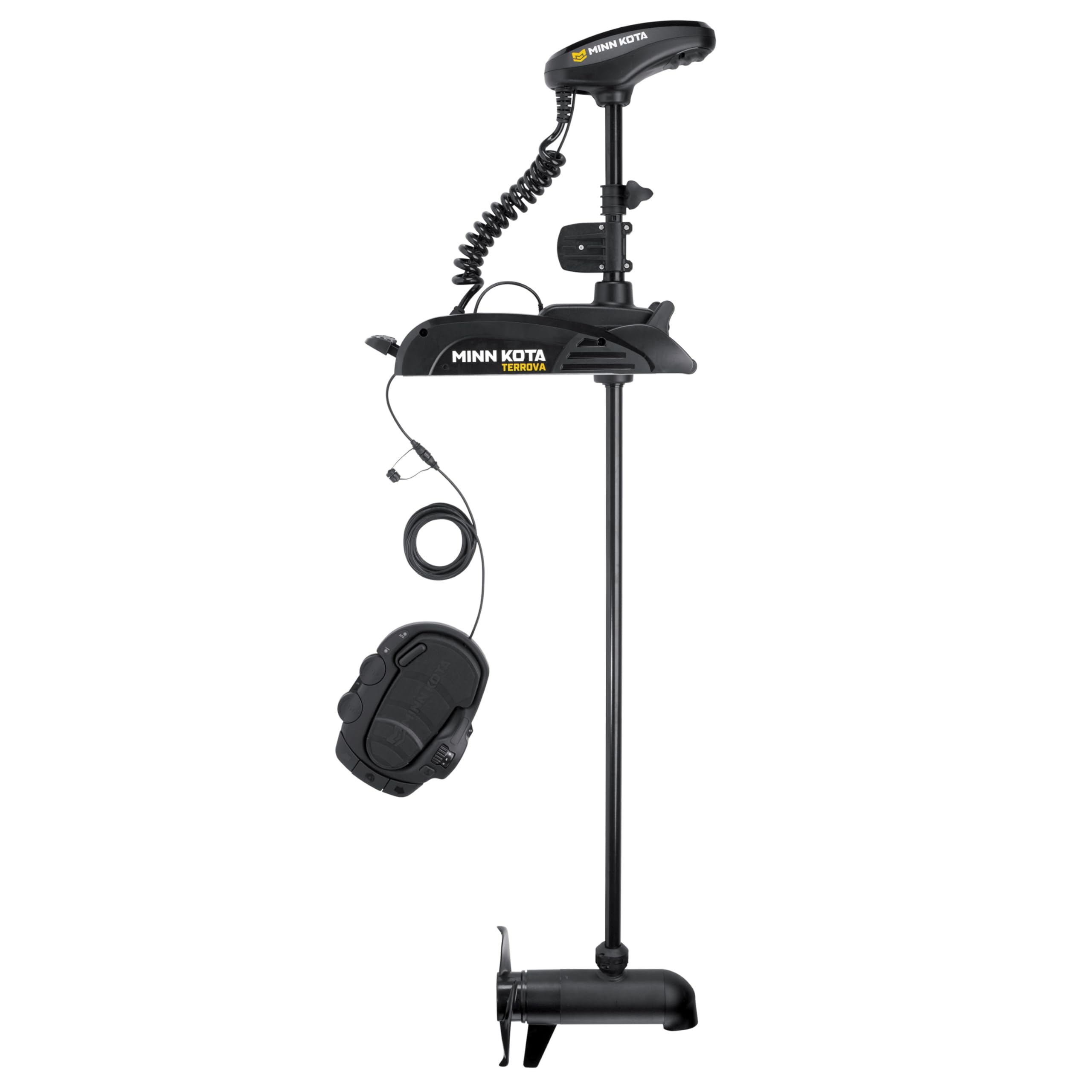 Minn Kota 1358858 Terrova Freshwater Electric-steer Bow-Mount Trolling Motor with Universal Sonar 2, i-Pilot Link GPS & Digital Maximizer, 55 lbs Thrust, 54" Shaft