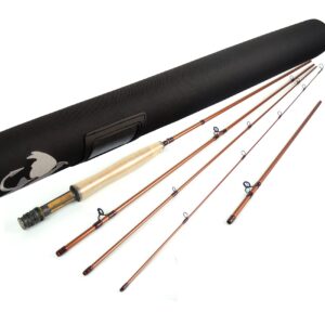 aventik 2in1 fly fishing rods im12 nano fast action rods with extra extension section rods 9'2'' lw3/4 4pc into 10’6” lw3/4 9’ 5/6 4pc into 10’4” lw5/6 trout & nymph fly rod (9'2'' lw3/4)