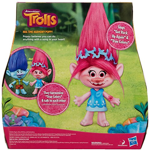 Trolls DreamWorks Poppy Hug Time Harmony Figure