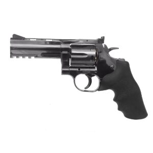 ASG Dan Wesson 715 Revolver 4" 0.177/4.5mm Caliber BB Gun, Steel Grey