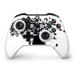 skinit decal gaming skin compatible with xbox one s controller - officially licensed warner bros batman and bats design