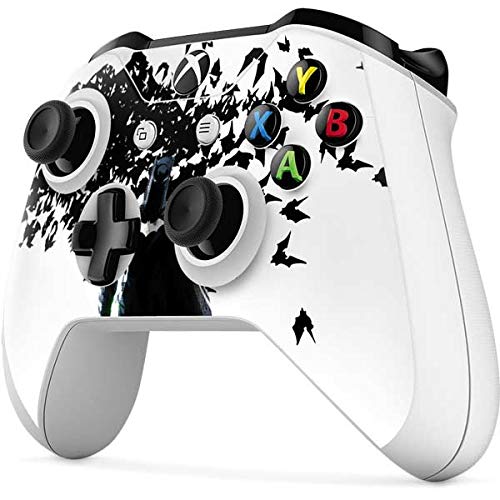 Skinit Decal Gaming Skin compatible with Xbox One S Controller - Officially Licensed Warner Bros Batman and Bats Design