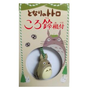 ensky - my neighbor totoro - gray totoro, bell keychain