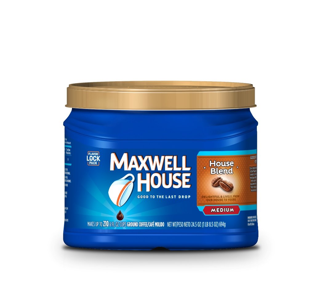 Maxwell House Ground Coffee House Blend (24.5oz Bag)