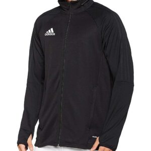 adidas Youth Tiro 17 Training Jacket Black/White XL