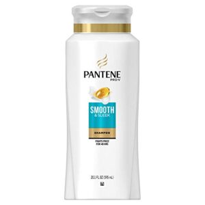 pantene smooth and sleek shampoo 20.1 fl oz