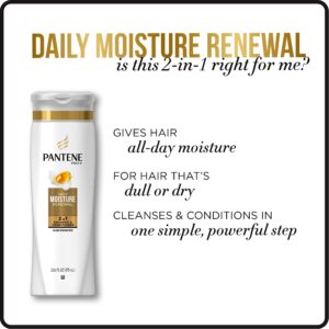 Pantene Pro-V Daily Moisture Renewal 2 in 1 Shampoo & Conditioner, 30.4 fl oz