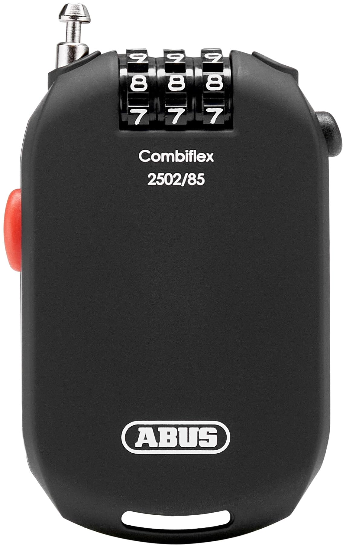 ABUS Cable Lock, Comb flex 2502/85 Cycling Equipment, Black (725005)