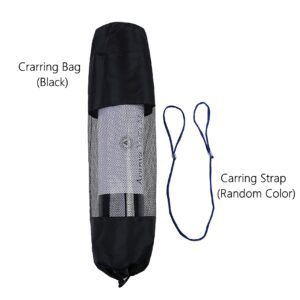 Acanva TPE Non-Slip Yoga Mat with Carrying Bag and Strap, Blue