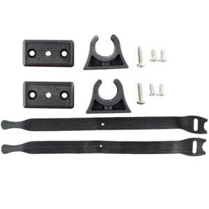 Yak Attack Deluxe Park N Pole Clip Kit, Black - PNPCLP-DLX