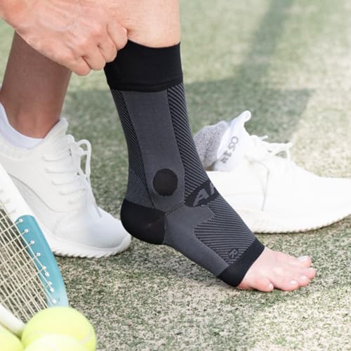 OrthoSleeve Compression Ankle Brace for ankle sprains, achilles tendonitis, ankle wrap, ankle support, instability, inversion sprains and general ankle pain