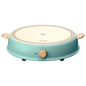 iris ohyama party ih cooking heater "ricopa" ihl-r14-aa (ash blue)【japan domestic genuine products】