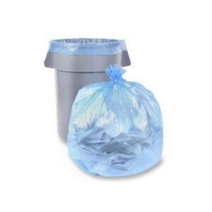 uline s-12966 recycling trash liner, infectious waste, 46" height, 40" width, 40-45 gal (pack of 100)