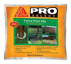 fence post mix 33oz