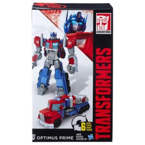 hasbro transformers generations cyber commander series optimus prime figure 11-inch scale