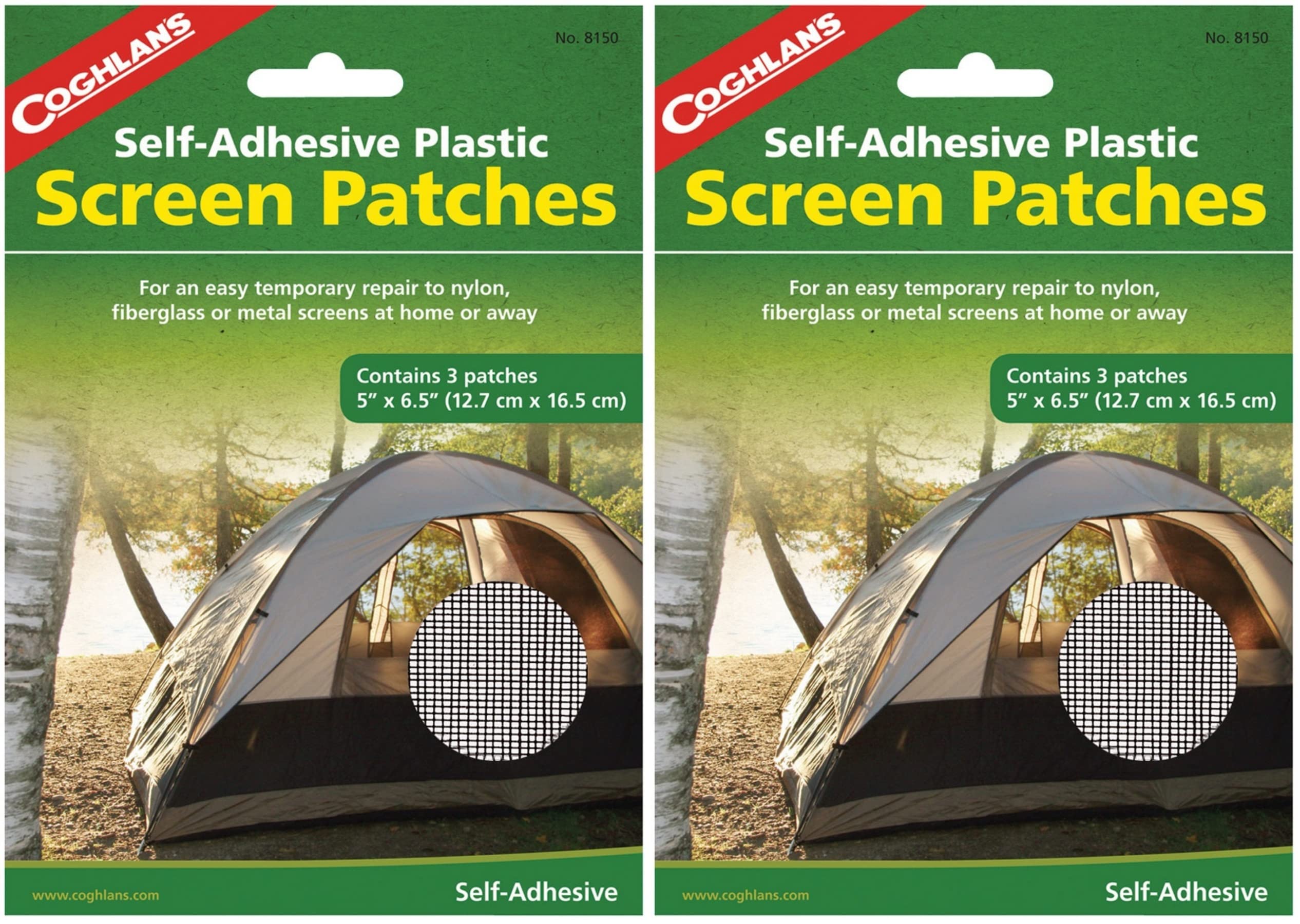 TENT SCREEN PATCH 5X6.5"