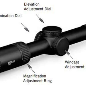 Vortex Optics Viper PST Gen II 1-6x24 SFP Riflescope VMR-2 MOA