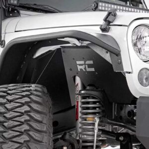 Rough Country Front & Rear Inner Fenders for 2007-2018 Jeep Wrangler JK - 10511