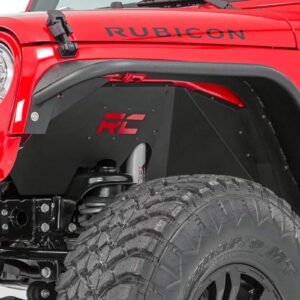 Rough Country Front & Rear Inner Fenders for 2007-2018 Jeep Wrangler JK - 10511