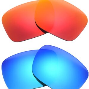 NicelyFit Pack of 4 Pairs Polarized Replacement Lenses for Oakley Holbrook OO9102 Sunglasses