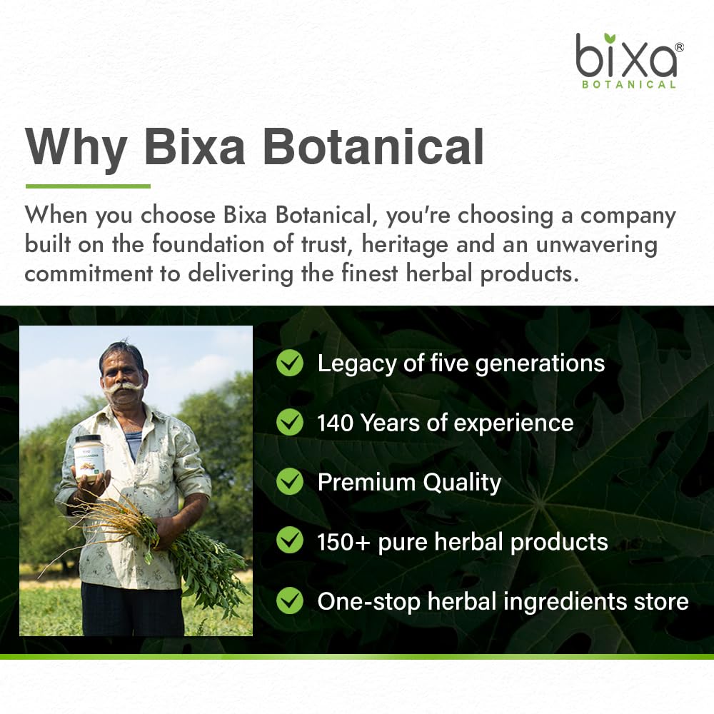 bixa BOTANICAL Punarnava Powder (Boerhavia Diffusa) Ideal Diuretic | Useful in Ascites and as Emmenagogue | Natural Herbal Supplement | Increases Digestion and Haemoglobin Levels –1 Pound (16 Oz)