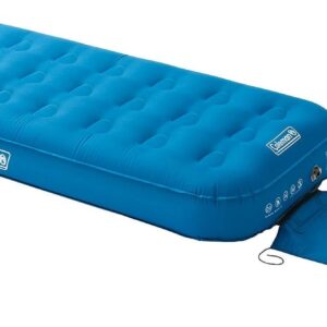 Coleman Single Airbed Extra Durable, Inflatable, Camping Bed, Blue, 198 x 82 x 22 cm, Supports up to 148 kg