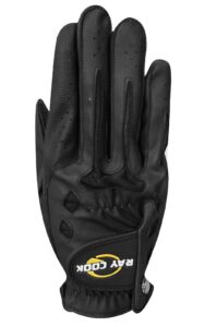 ray cook golf mrh silver ray all weather glove black small