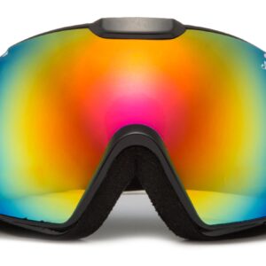 Cloud 9 - Twin Pack Daddy and Me Matching Goggles, Anti-Fog Dual Lens Wide Angle Frameless UV400 Snowboarding Ski Snow Goggles