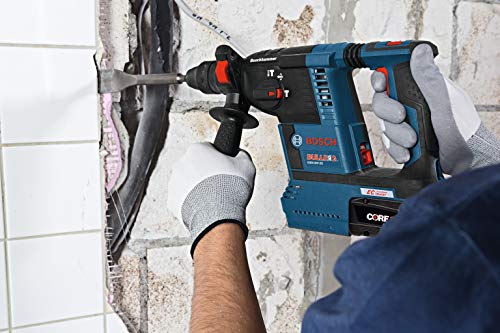 Bosch GBH18V-26 Bare-Tool 18V Lithium-Ion Brushless 1" SDS-plus Bulldog Rotary Hammer