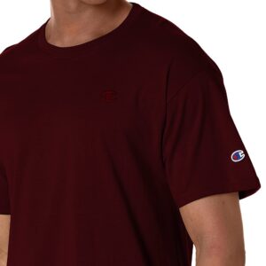 Champion Mens Classic T-shirt, Everyday Tee For Men, Comfortable Soft (Reg. Or Big & Tall), Maroon, X-Large US