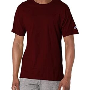 Champion Mens Classic T-shirt, Everyday Tee For Men, Comfortable Soft (Reg. Or Big & Tall), Maroon, X-Large US