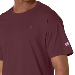 Champion Mens Classic T-shirt, Everyday Tee For Men, Comfortable Soft (Reg. Or Big & Tall), Maroon, X-Large US