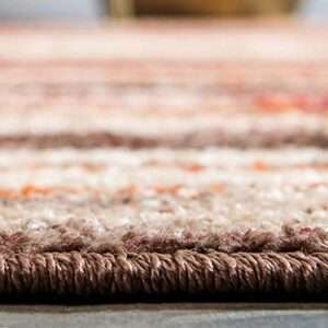 Unique Loom Autumn Collection Area Rug - Wheat (2' x 3' 1" Rectangle, Multi/ Beige)